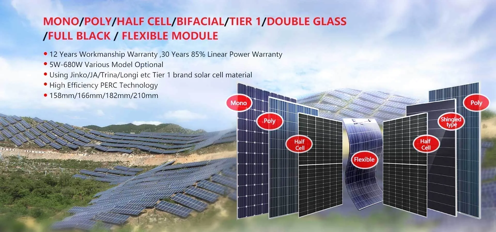 Namkoo solar, best PV solar product manufacturer, complete solar power station service.